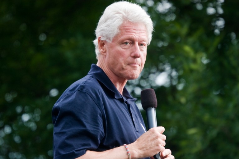 Bill Clinton Appears to Violate Election Rules With Polling Station ...