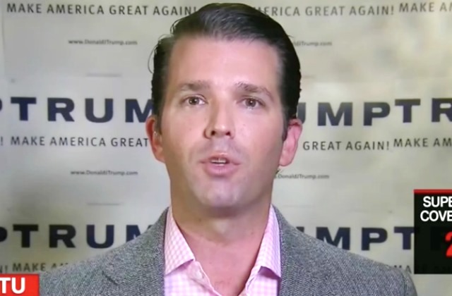 Donald Trump Jr. Tweets #ThankYouMaddow After Report on Tax Returns