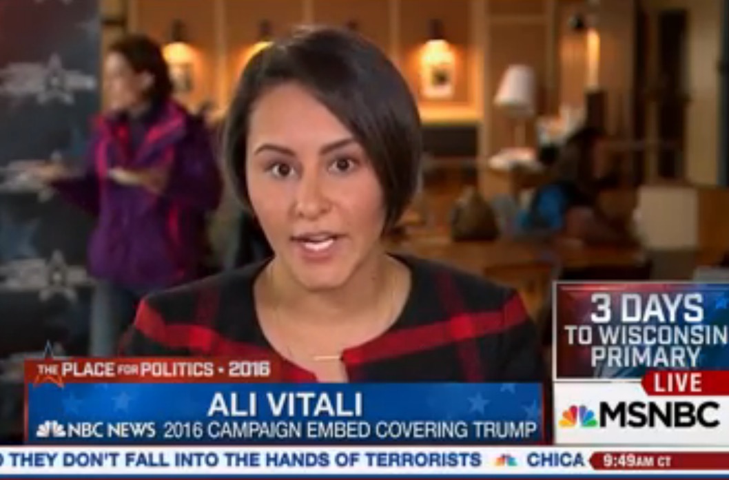Ali Vitali Talks About Being Trump Reporter