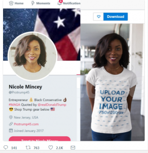 Who is Nicole Mincey? Meet the Trump Fan Everyone Thought Was A Bot