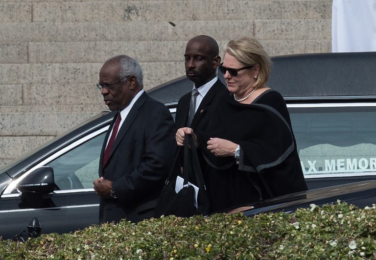 Wife of Clarence Thomas Hired Racist Ex-TPUSA Staffer