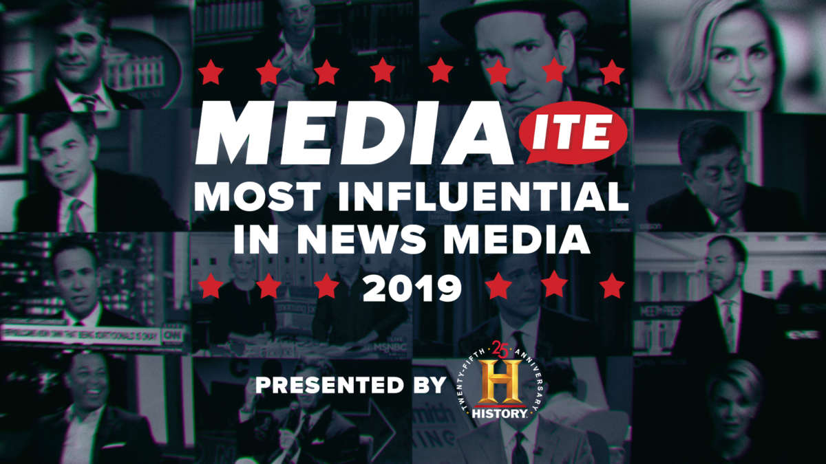 Mediaite’s Most Influential in News Media 2019