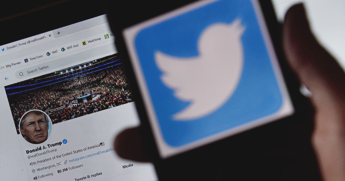 Twitter Erupts Over Trump Finally Being Banned