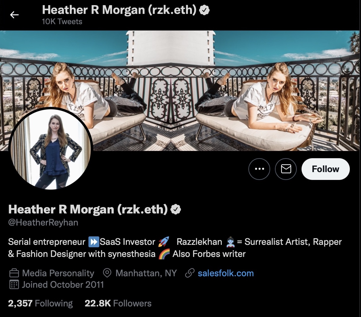 Heather Morgan aka Razzlekhan Arrested for Cyber Laundering