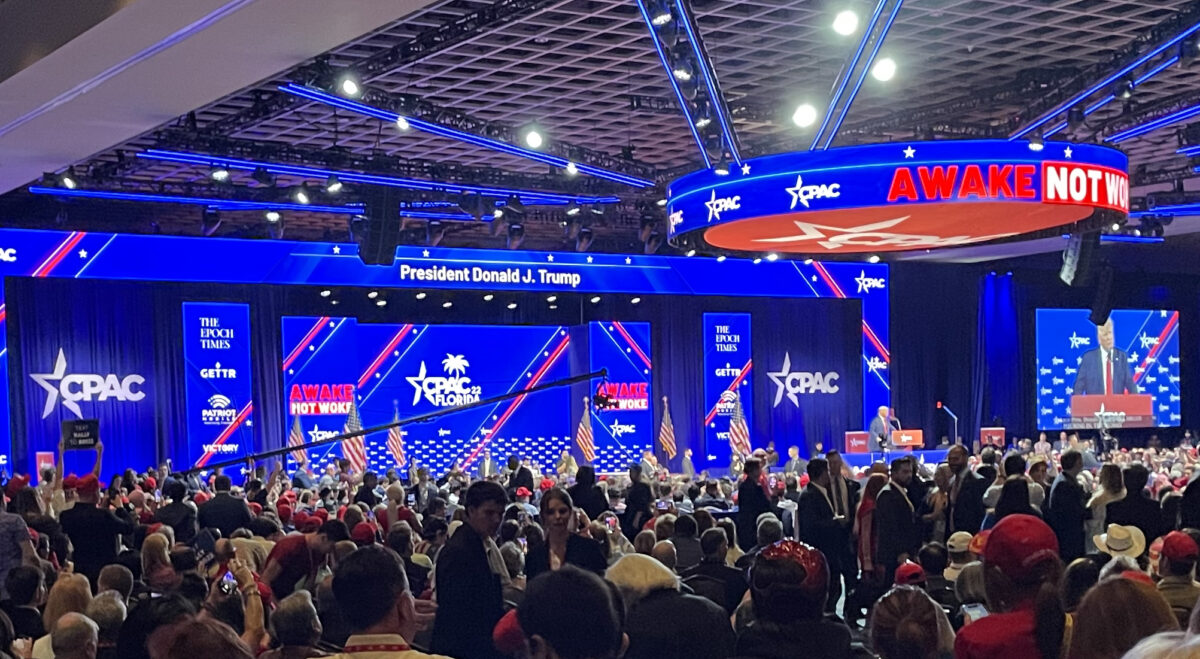 GETTR Was All Over CPAC. Trump's TRUTH Social Was Not.