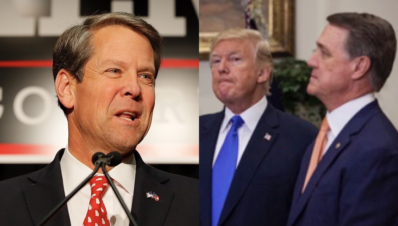 Poll: GA's Kemp With Heavy Lead Over Trump-Backed Perdue