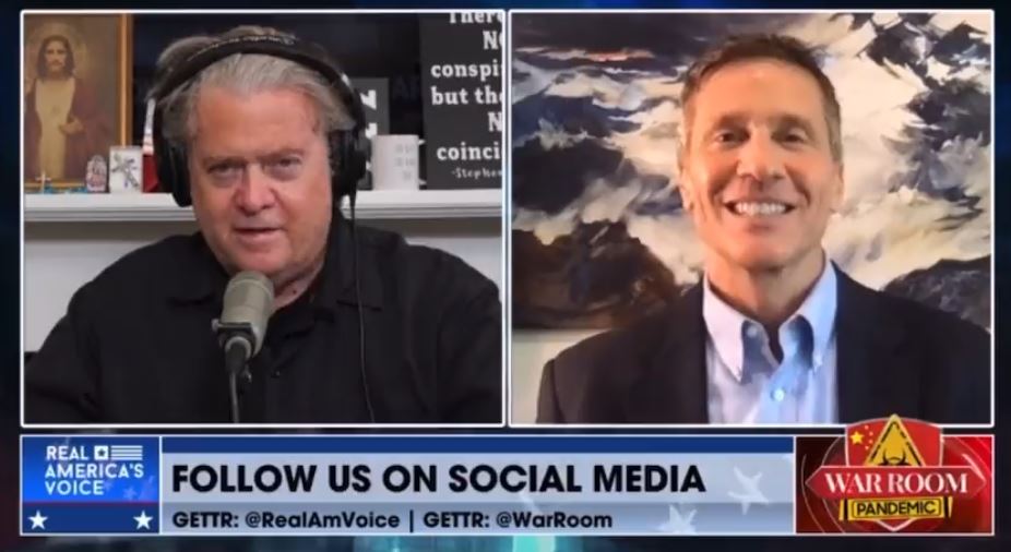 Eric Greitens Defends 'RINO' Hunting Ad to Steve Bannon