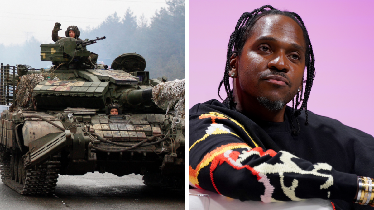 Ukraine Uses Rapper Pusha T Lyric in Russian Death Tally