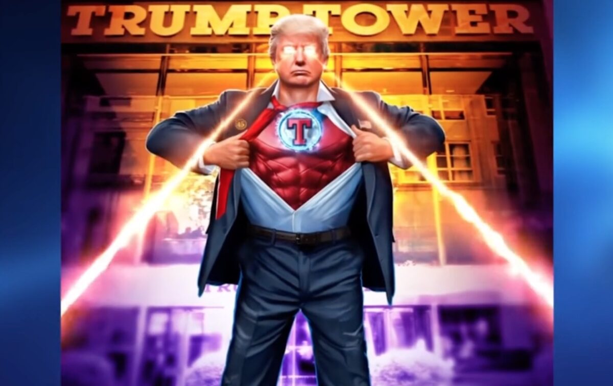 Trump Mocked Over Digital Trading Card Announcement