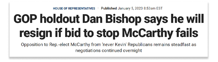 GOP Rep. Dan Bishop Calls Out Fox for 'Incorrect' Headline