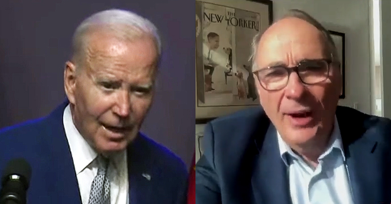 David Axelrod Goes Even Harder At Biden Giving Him 50 50 Shot At 2024