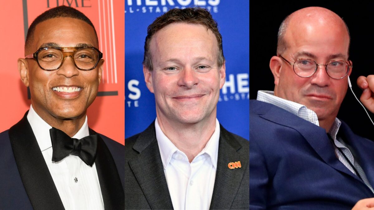 Don Lemon, Jeff Zucker and Chris Licht Reunited (Sort of)