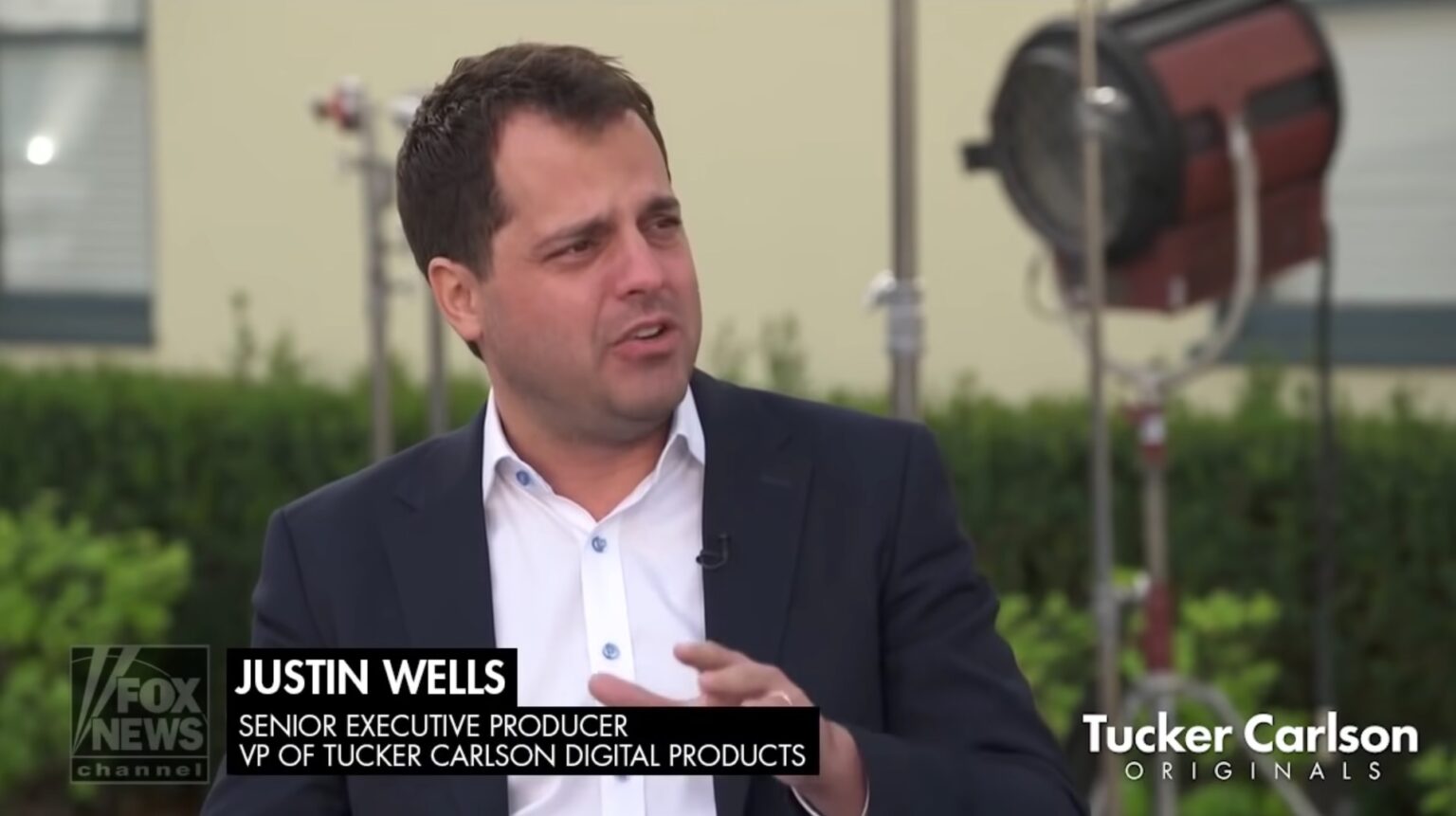 Tucker Carlson Producer Justin Wells Accused of Sexual Assault