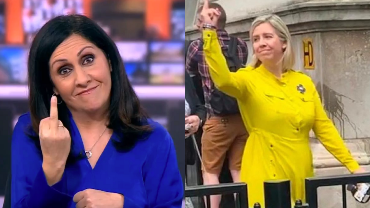 Conservative Trolling Labour Using Middle Finger Meme Backfires