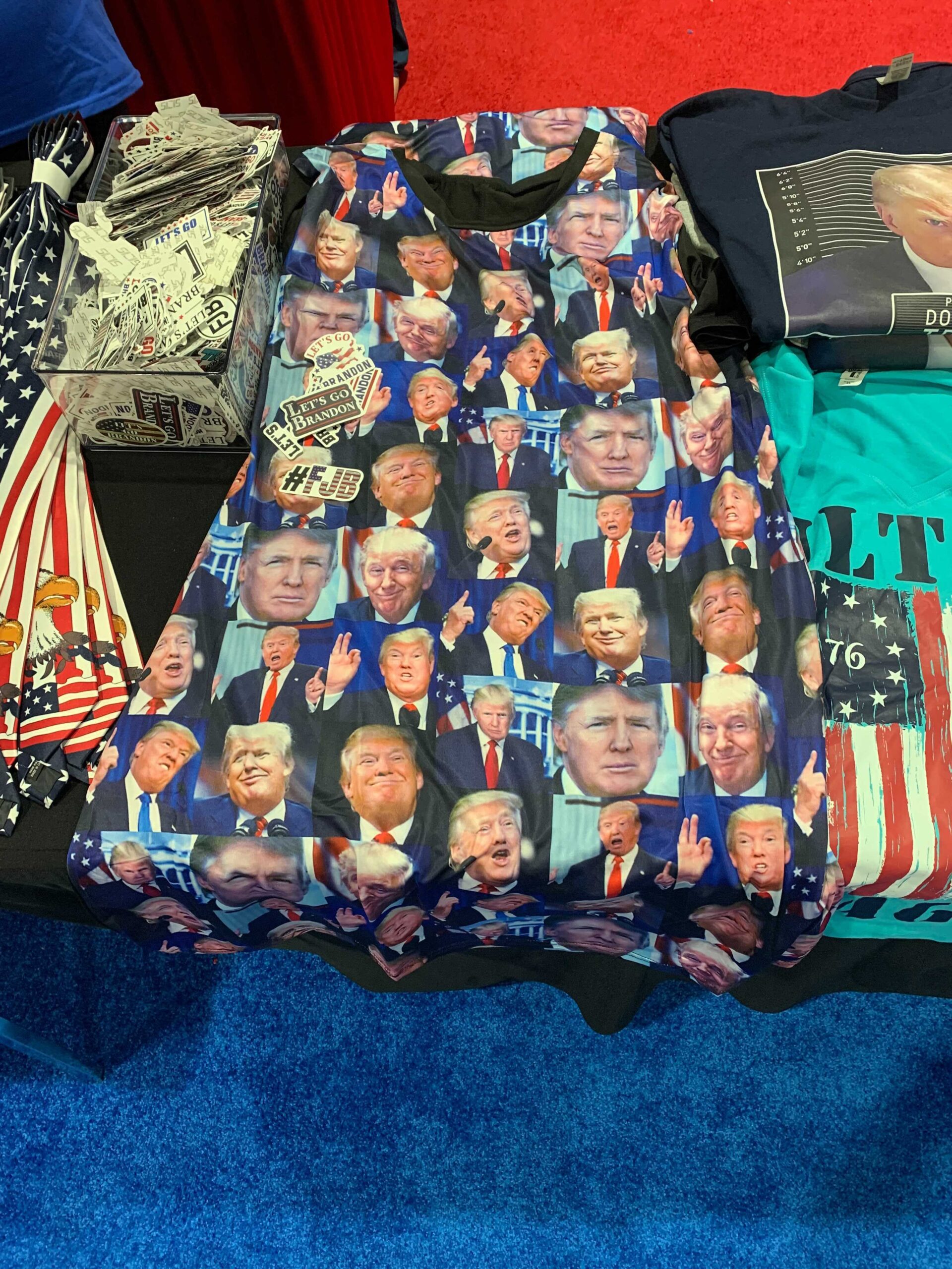 Jan 6 Pinball, 'Woke Tears' Water, and More Appear at CPAC