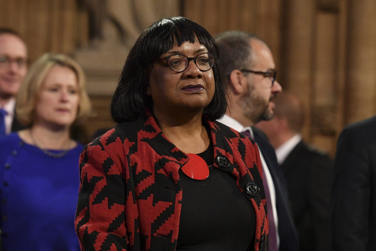Police Investigate Alleged Racist Remarks About Diane Abbott By Tory Donor