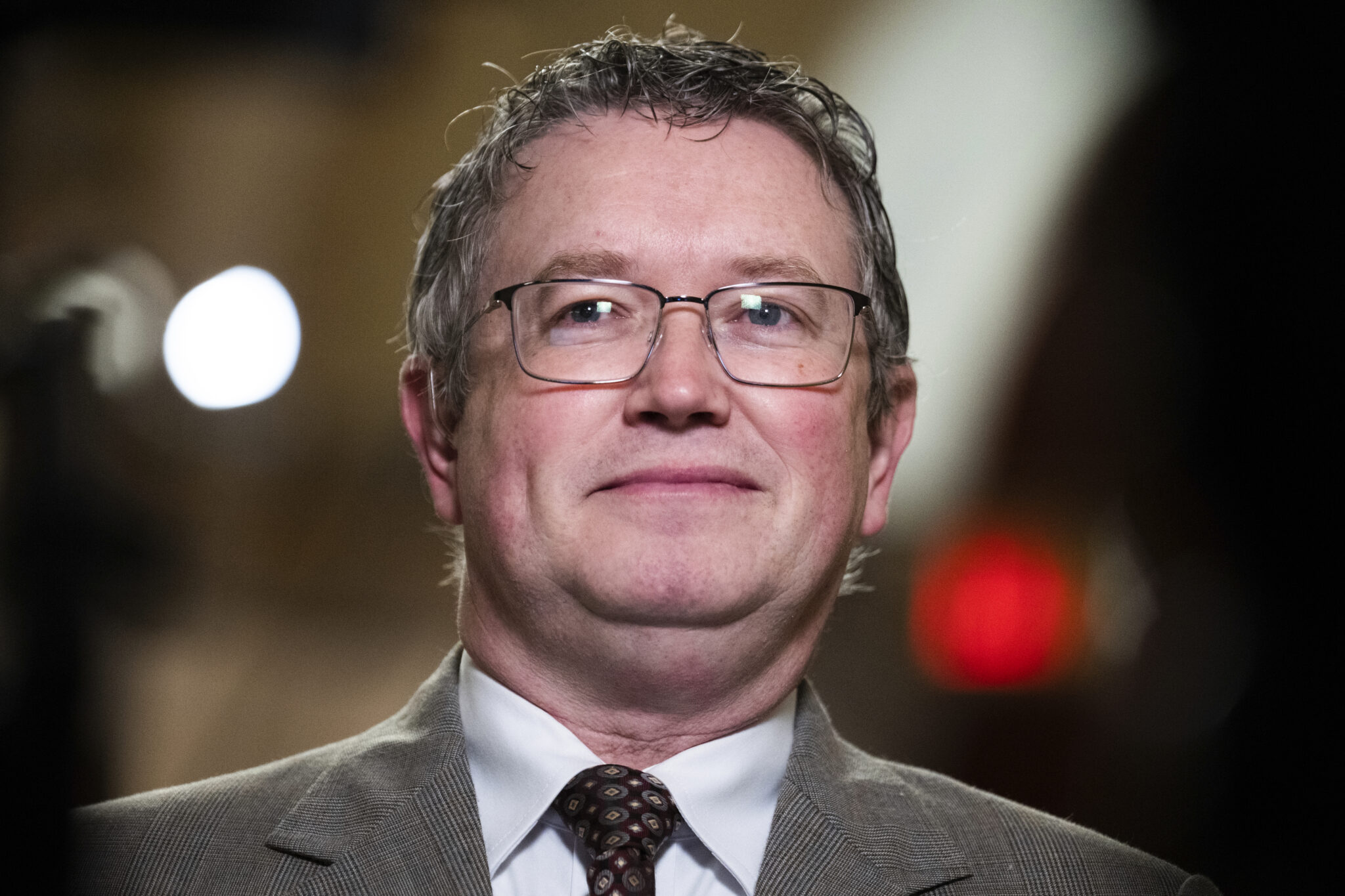 Thomas Massie Cracks Jan. 6 Joke in Swipe at JD Vance