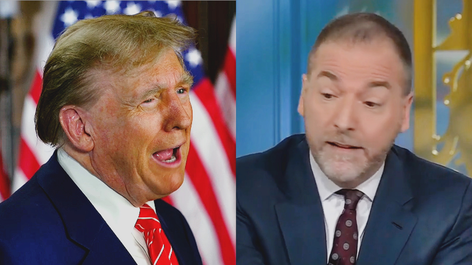 Trump Rages At Chuck Todd 'Vicious' Dump Ronna Revolt At NBC