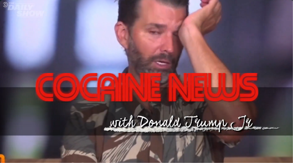 The Daily Show Mocks Donald Trump Jr. With 'Cocaine News'