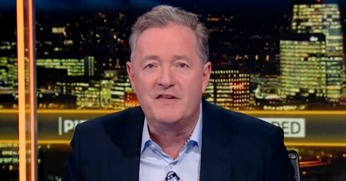 As Iranian Missiles Rain Down On Israel Piers Morgan Weighs In Over ...