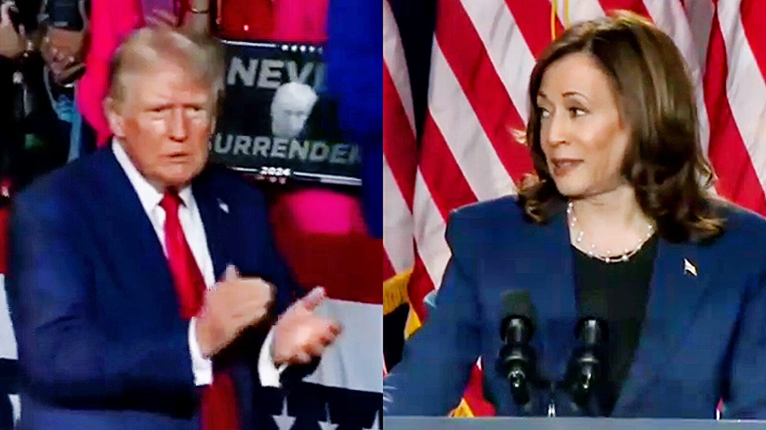 Poll Trump Boasts Comfortable Swing State Lead Over Harris