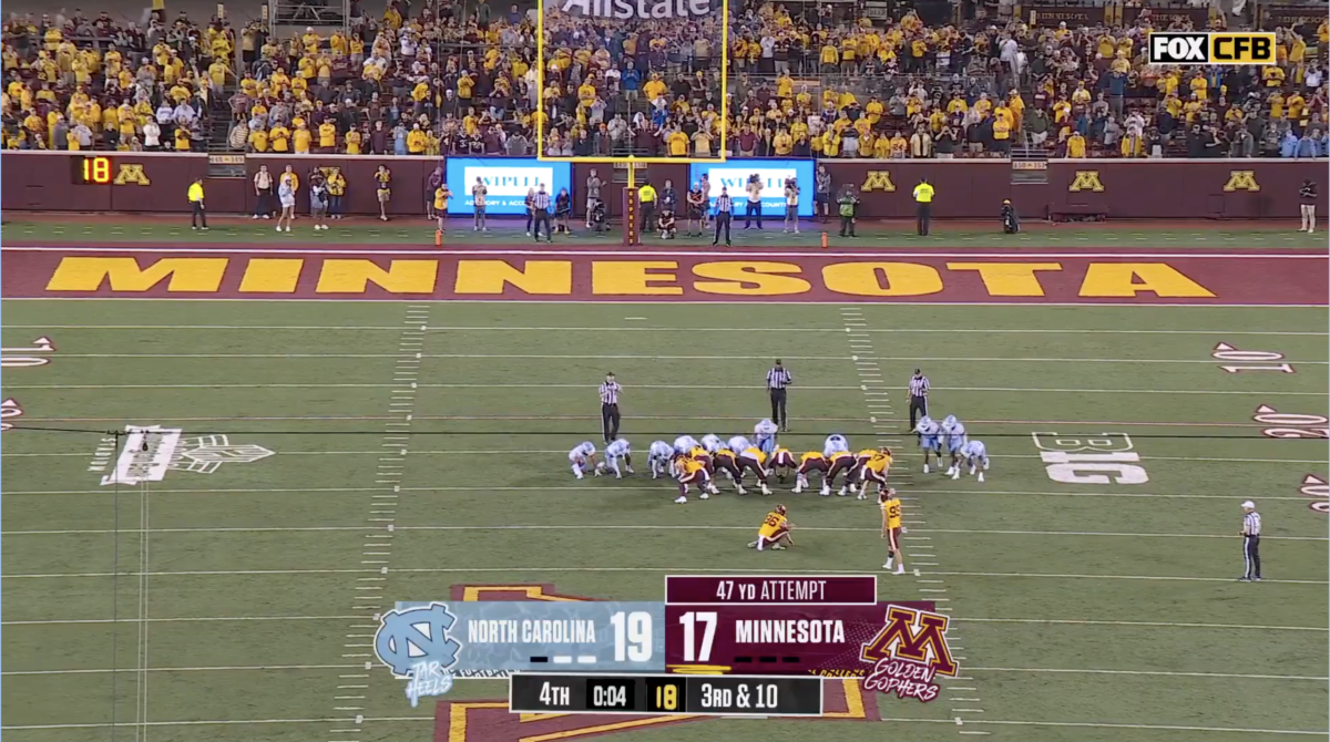 Minnesota Golden Gophers Have Fireworks Display After Loss