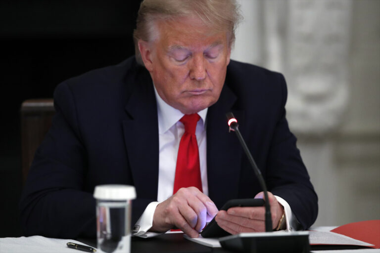 Trump Posts Video of Woman Being Murdered With Hammer
