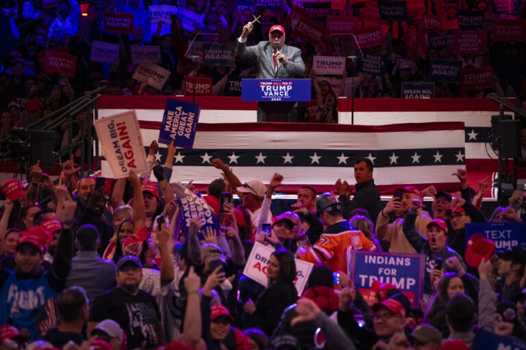 Inside Trump’s Wild New York Rally, Where The Media Remains The Enemy