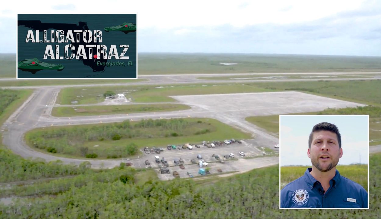 Florida AG Pitches Sending Migrants to 'Alligator Alcatraz'