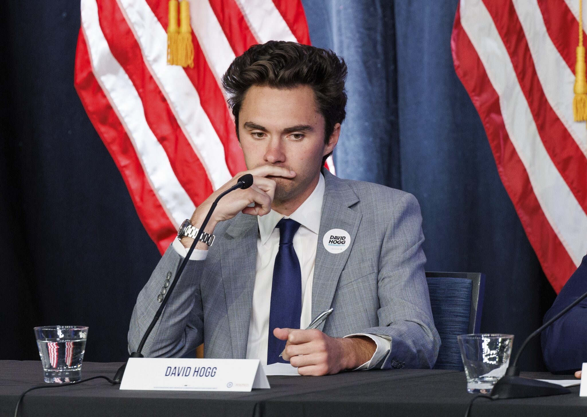 David Hogg to Step Down as DNC Vice Chair Amid Party Turmoil