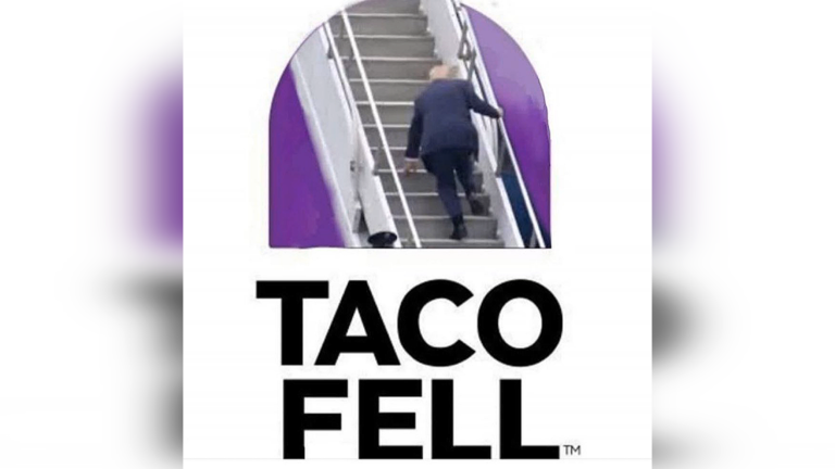 Eric Swalwell Seizes Viral Anti-Trump 'TACO Fell' Meme