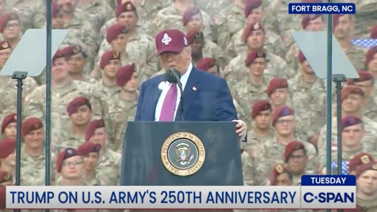 Trump Fort Bragg Speech Audience Screened by Loyalty, Looks: