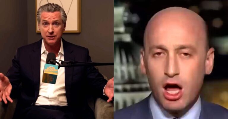 Gavin Newsom Office Rages At 'Fascist Cuck' Stephen Miller