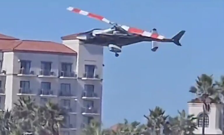WATCH: Terrifying Helicopter Spin Out Over Crowded CA Beach