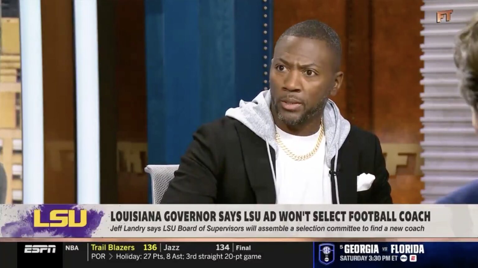 Ryan Clark Rips Jeff Landry Over Charlie Kirk Statue
