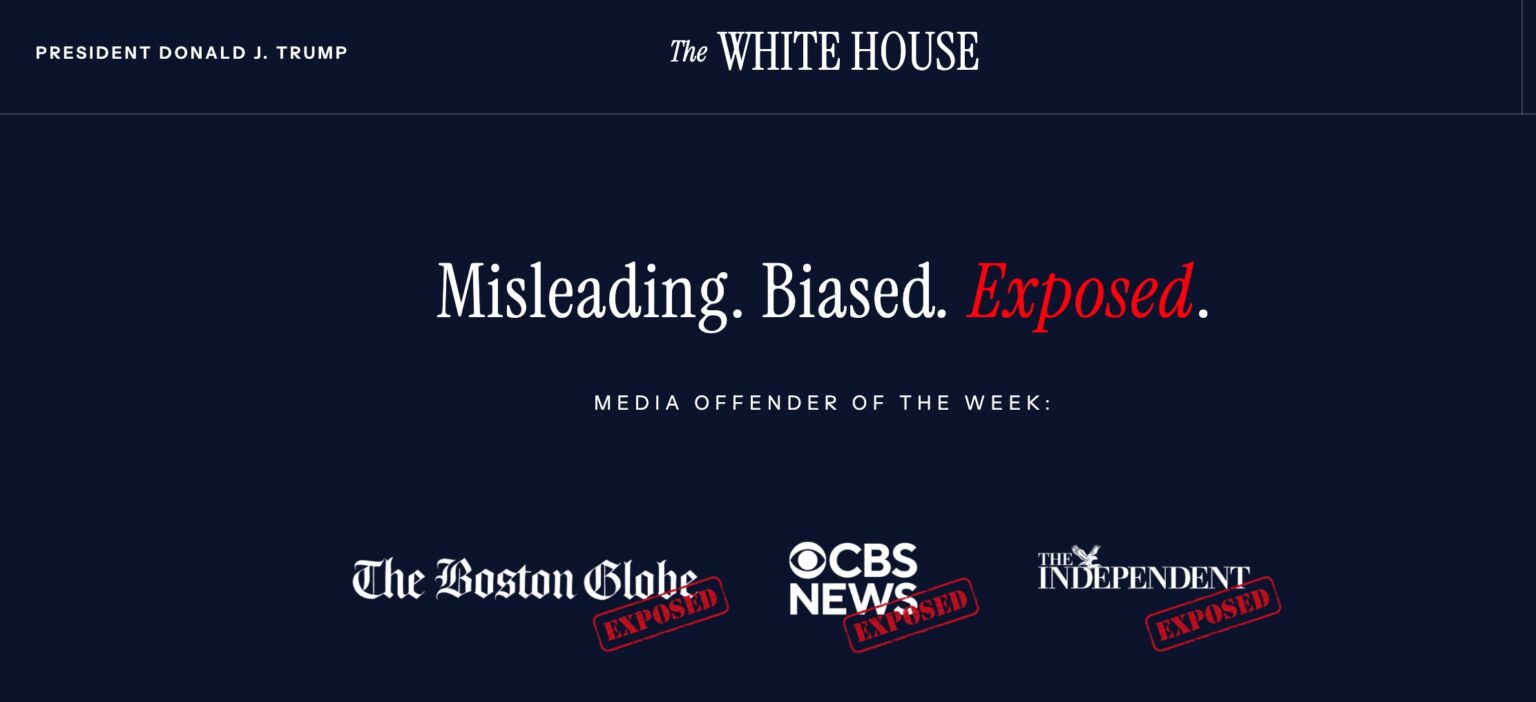 Fox News Dropped from Trump’s Media 'Hall of Shame'