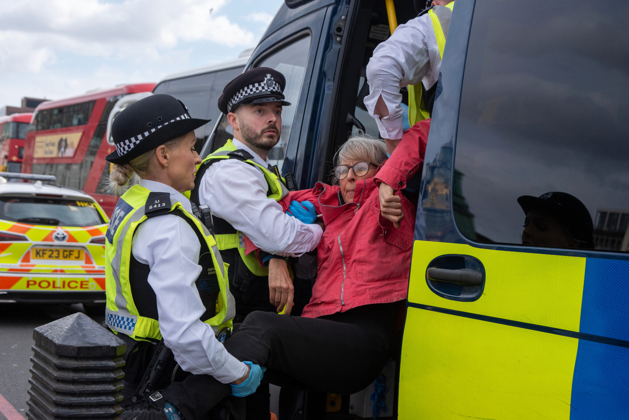 Trump Official Criticizes UK For Arresting Elderly Protesters