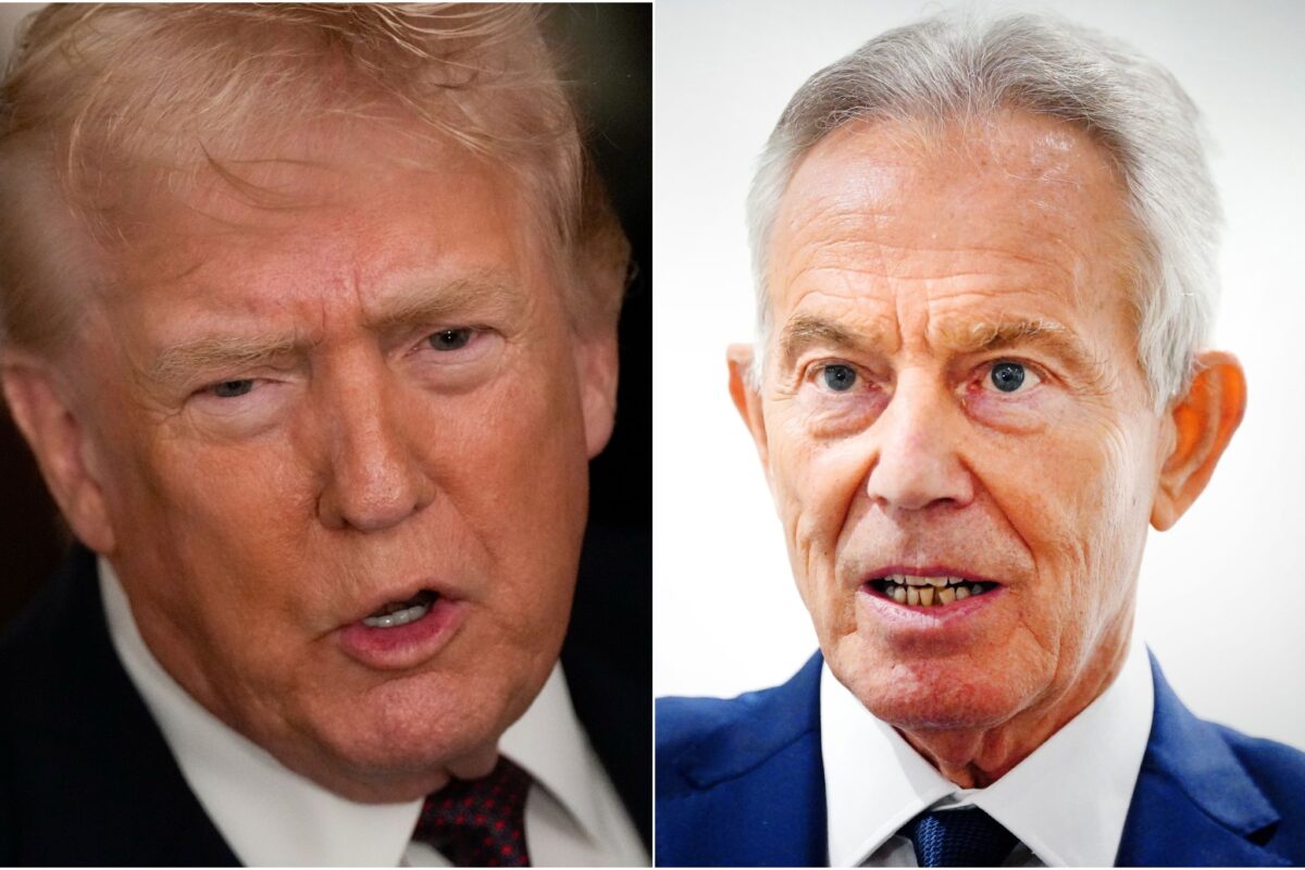 Tony Blair Balks At Trump's $1B 'Board of Peace' Fee