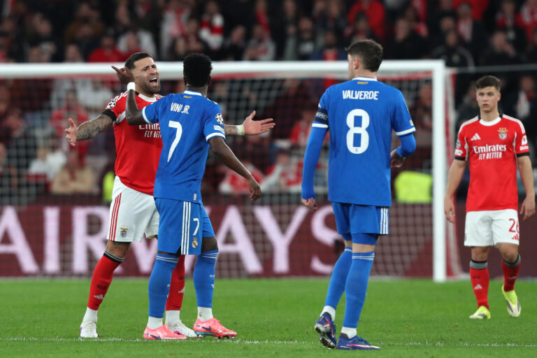 Vini Jr. Accuses Benfica Player of Yelling Racist Insults