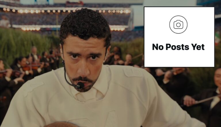 Bad Bunny Deletes All Instagram Posts After Super Bowl