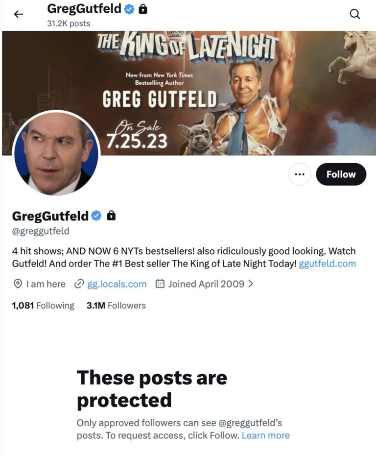 Fox News Star Greg Gutfeld's X Account Gets Hacked