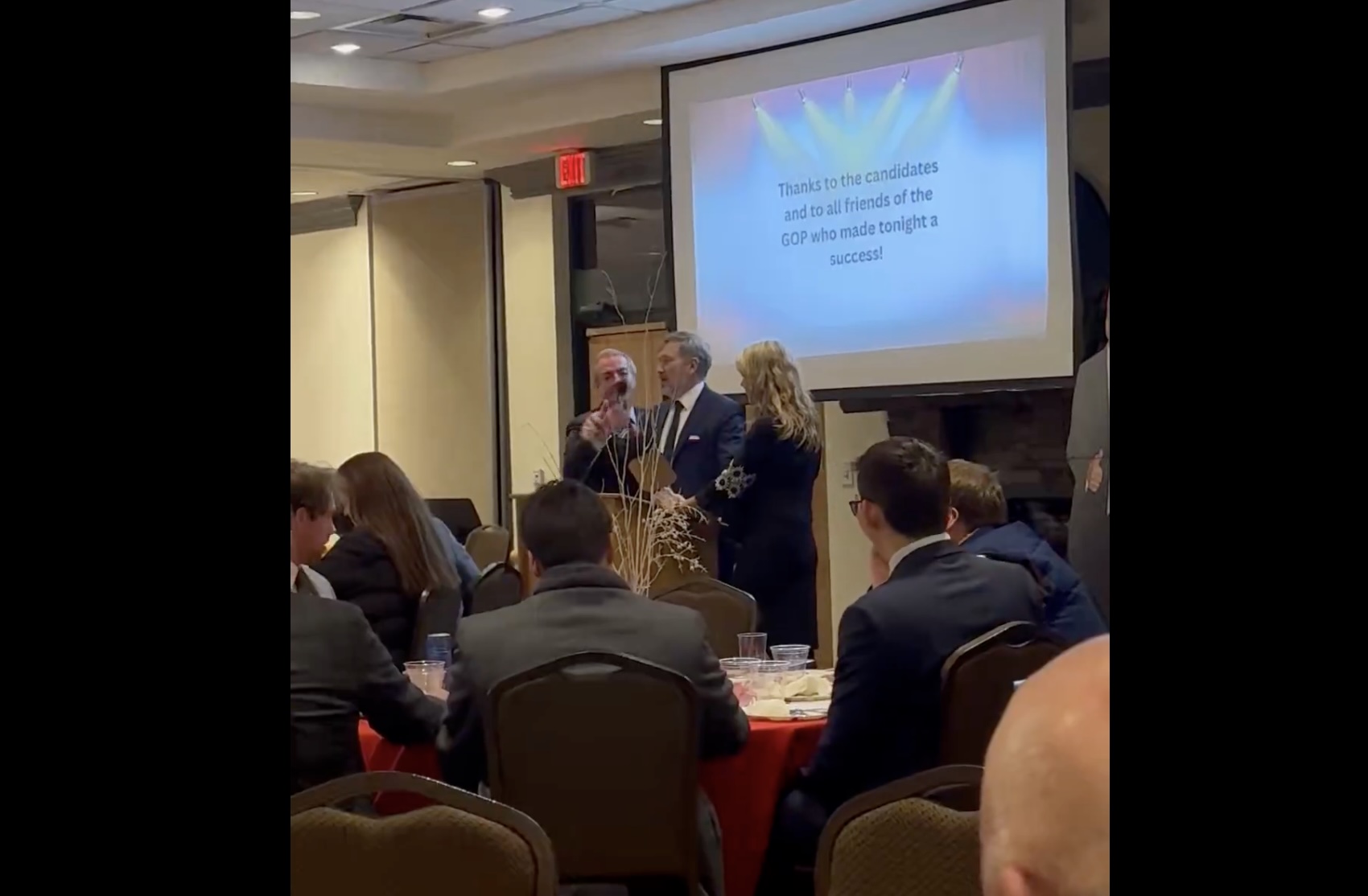 Thomas Massie Has His Mic Snatched Away at KY GOP Event