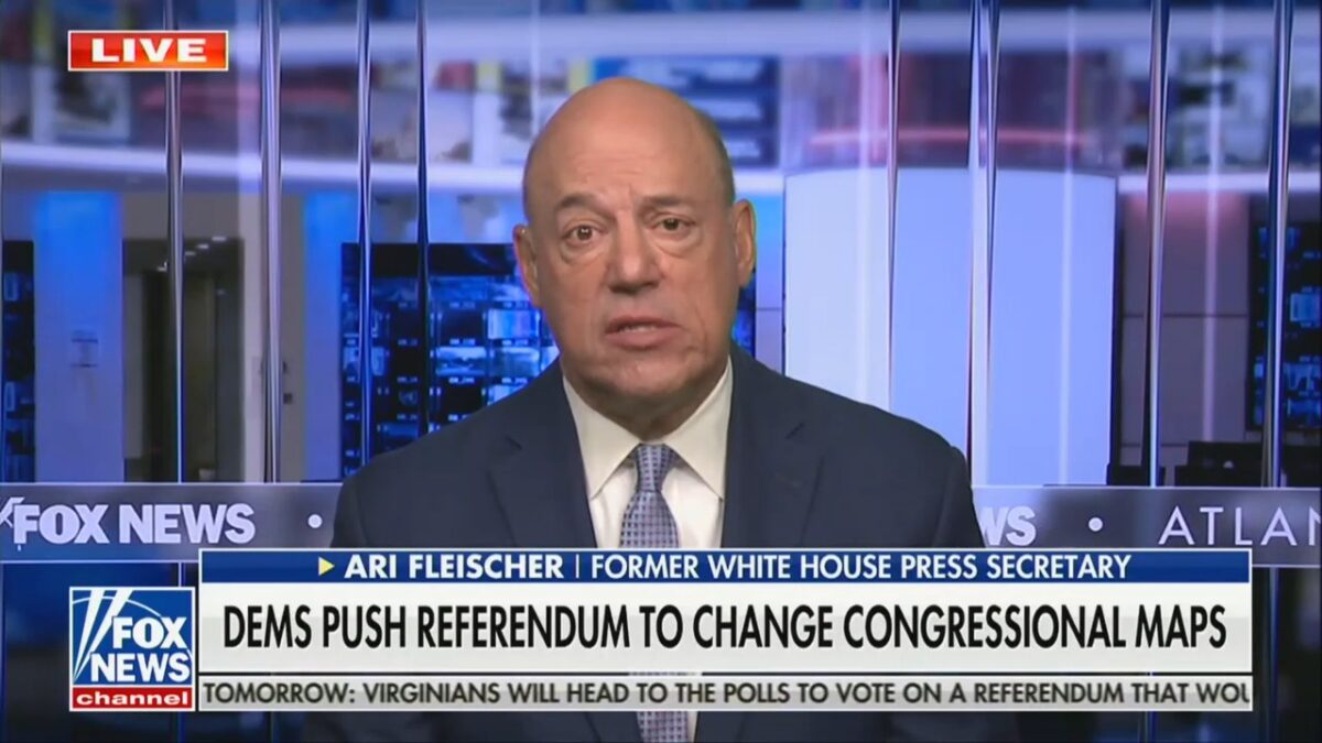 Ari Fleischer Calls Out GOP Over 'Avoidable' Virginia Loss